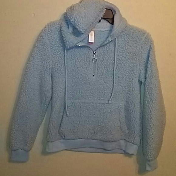 Tops | Blue Sherpa | Poshmark